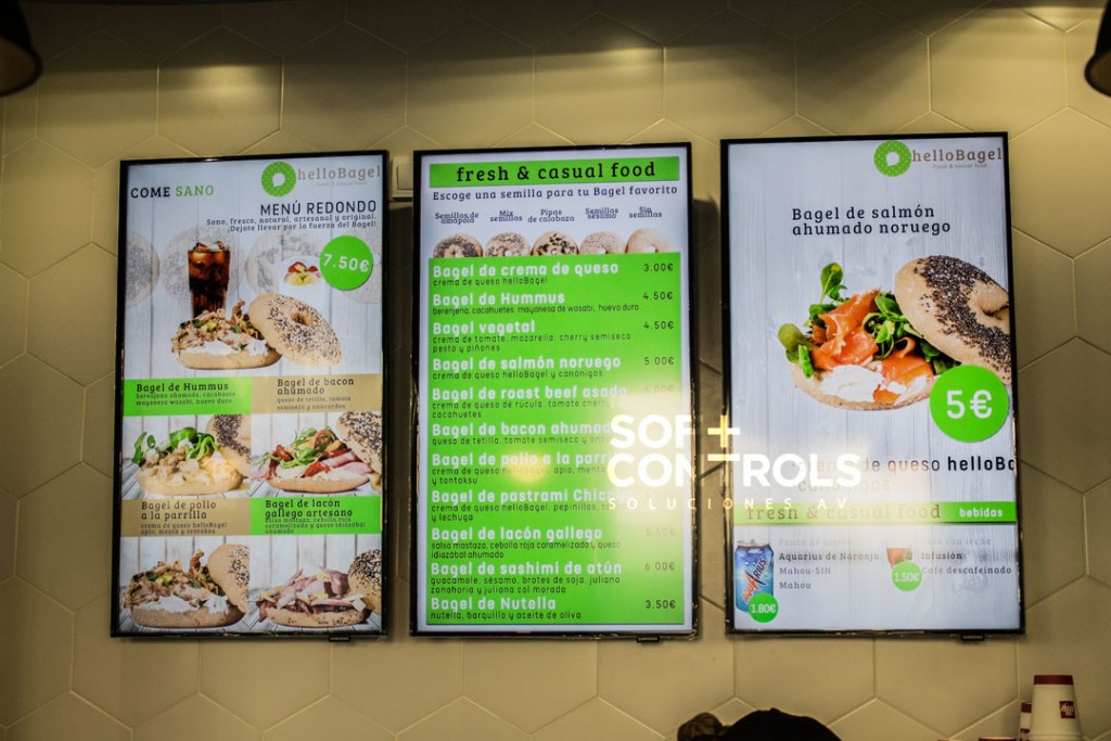 HELLO BAGEL - MENÚ DIGITAL | Soft Controls