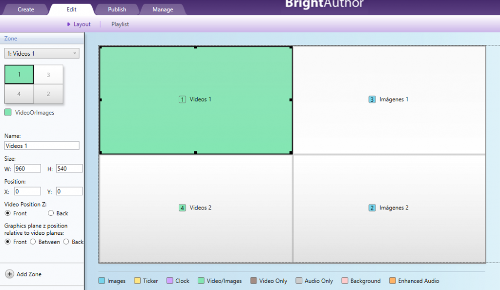 Lecciones básicas del uso del software BrightAuthor | Soft Controls