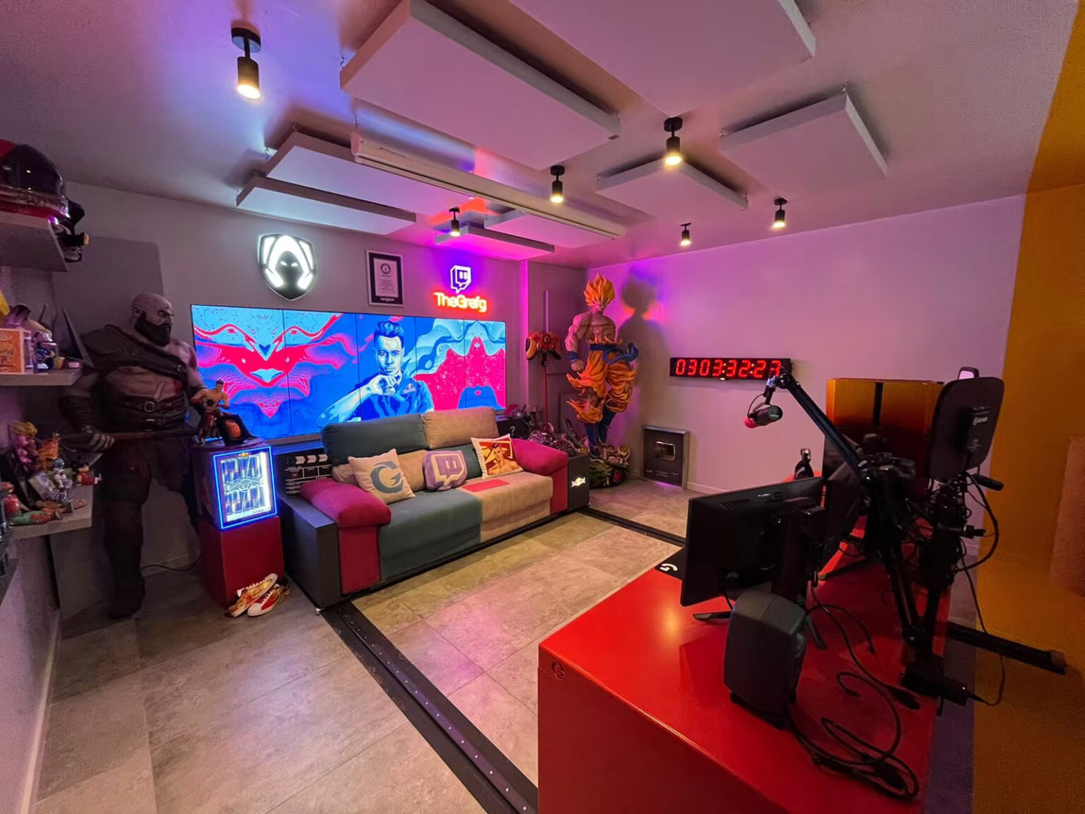 Videowall dinámico en el Setup de TheGrefg | Soft Controls